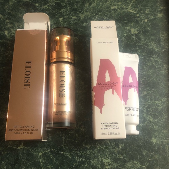 Eloise | Makeup | Eloise Get Gleaming Body Glow Illuminator Lip Mask ...